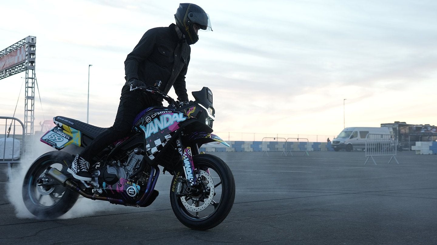 CFMoto and RSD Unveil the Vandal Ibex 450 Supermoto Concept (Gallery ...