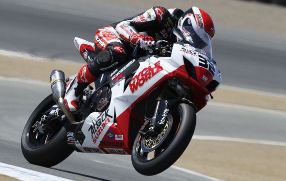 Team CW Attack Performance Yoshimura Suzuki AMA Pro American SuperBike ...